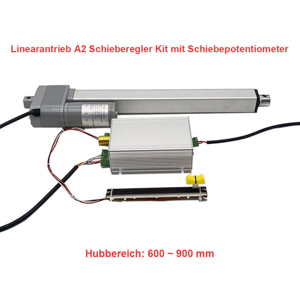 Linearantrieb A2 / Elektrozylinder mit Schieberegler – FunkSchalter Set ...
