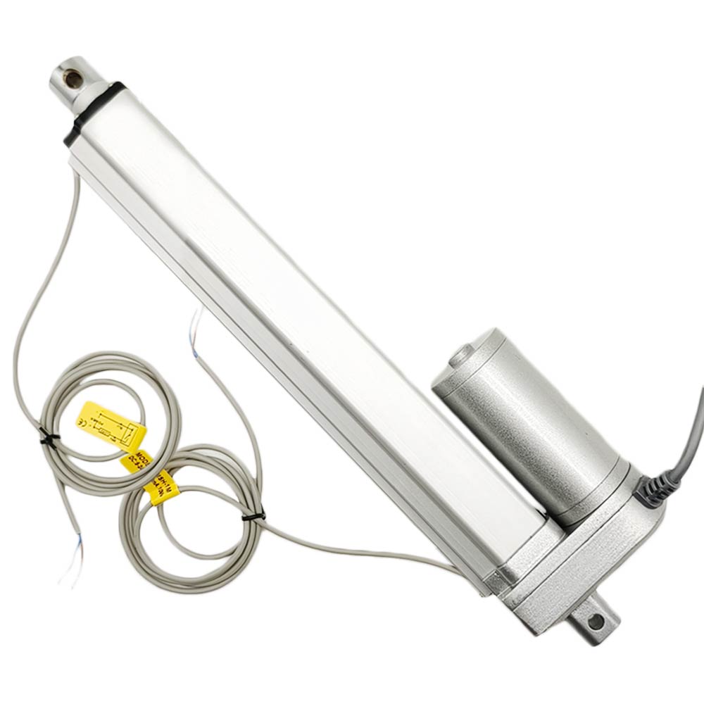 Linearantrieb mit einstellbarem Hub 12V/24V DC 150MM Elektrozylinder ...
